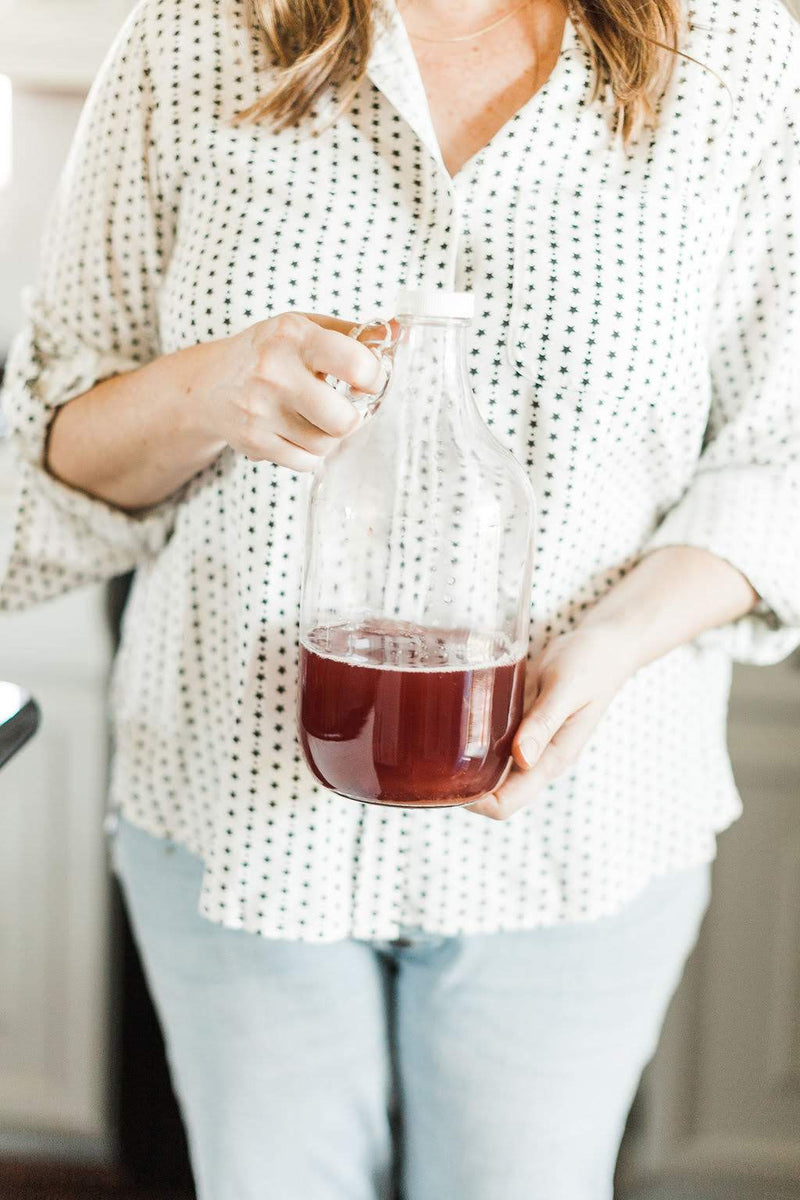 Kombucha - 64oz Growler – Hillbilly Nutrition